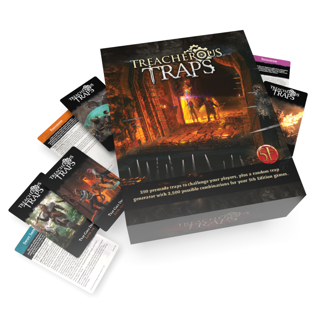 Treacherous Traps Box Set (5E) – Magic Kites and Toys