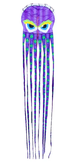 Giant 26' Octopus Airfoil Nylon 3-D Kite – Magic Kites and Toys